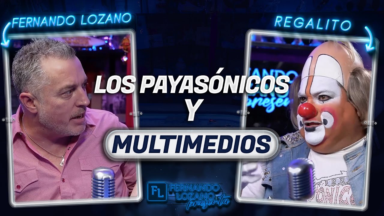 Los Payasónicos y su entrada en Multimedios - Regalito y Topillo - YouTube