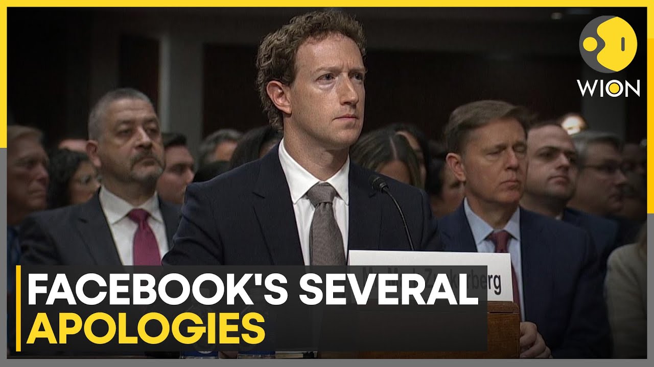 Facebook CEO Mark Zuckerberg apologises to families of exploited ...
