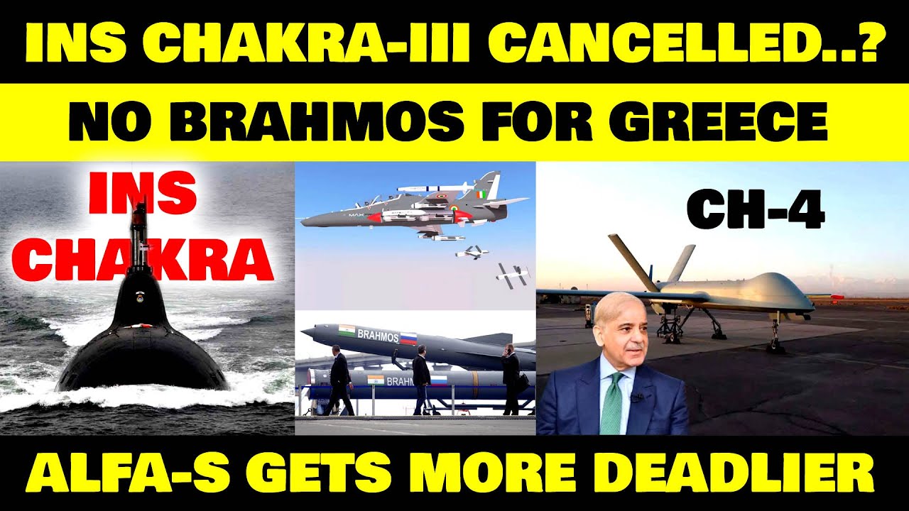 Indian Defence News:INS Chakra-3 Nuclear Submarine cancelled.?,Alfa-S ...