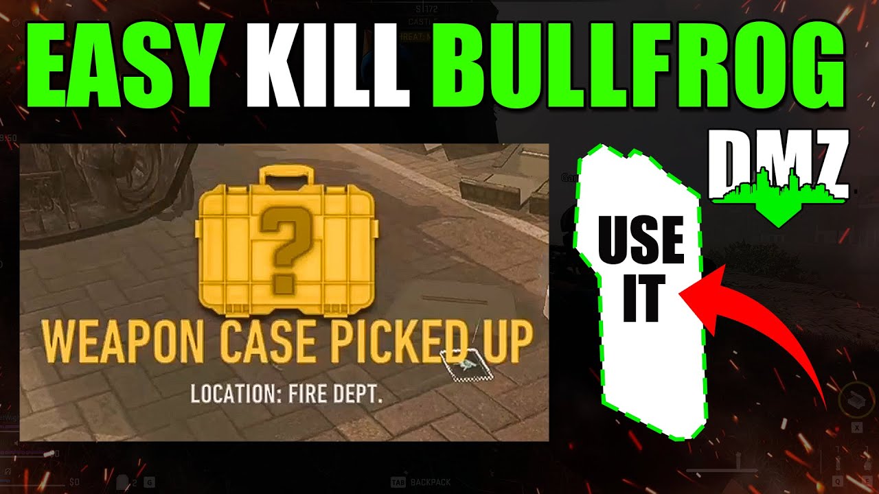 DMZ Bullfrog Boss - How to Kill EASY? (SOLO) Vondel Map - YouTube