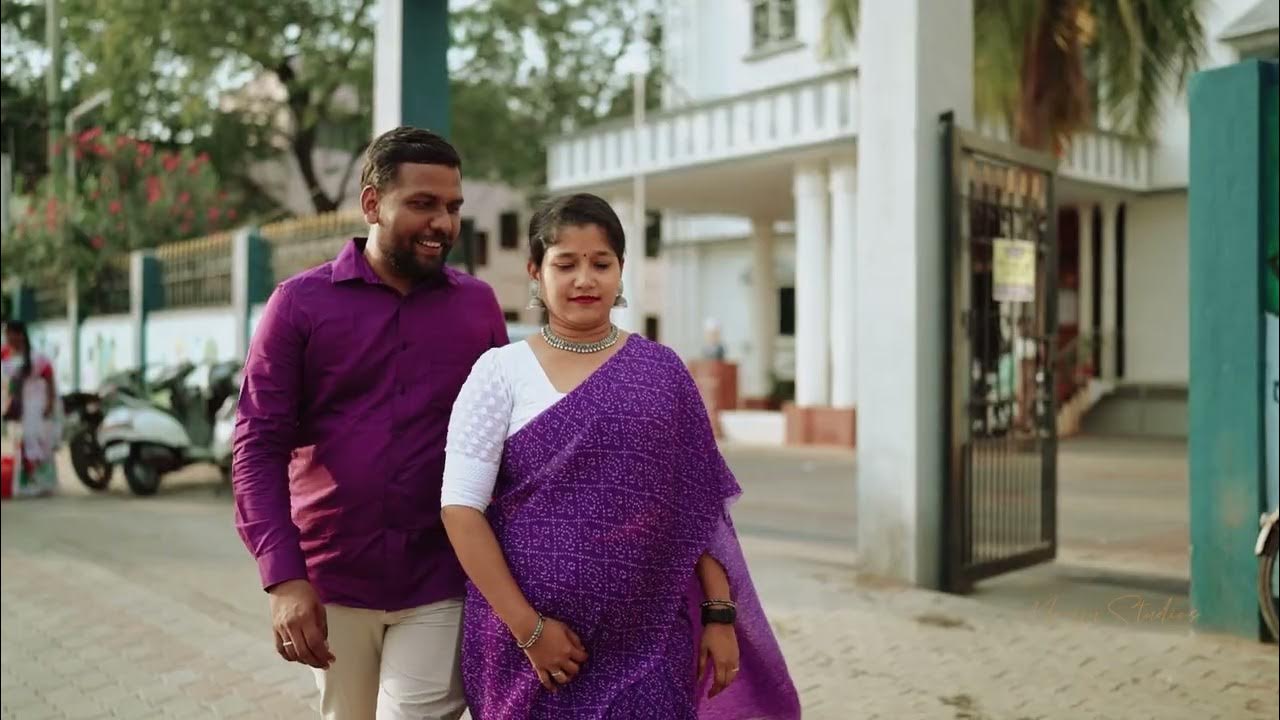 belakina kavithe //kannada Pre wedding song // Sachin + Lakshmi // davanagere - YouTube