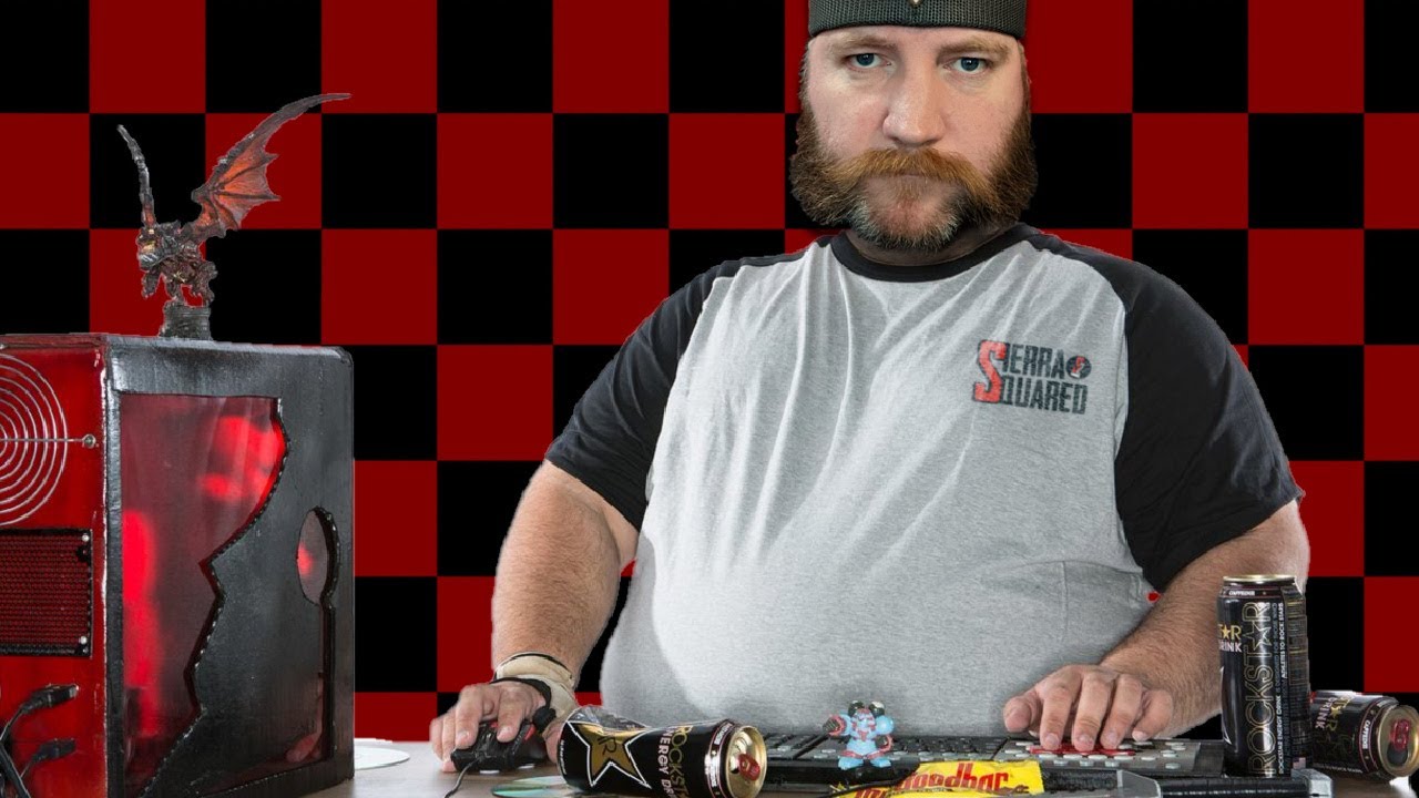 FUN FACT: A FAT GAMER GAMES IN GAMES - YouTube