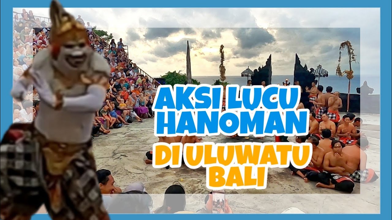 AKSI LUCU HANOMAN MENGHIBUR PARA TURIS DARI MANCANEGARA !!! | TARI ...