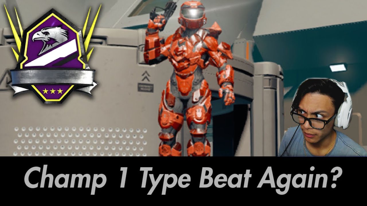 Halo 5 - Becoming The Champ 1 Slayer Rank Once More! | Champ Tier ...