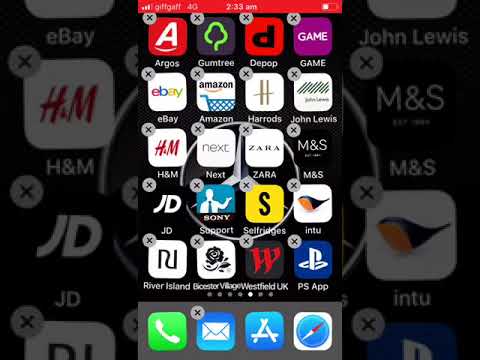 My Perfectly Arranged 82 x Apps On My 128GB iPhone SE (Screen Recording)