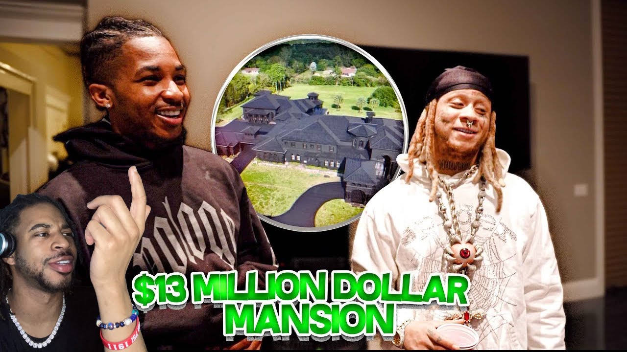 Trippie Redd Takes DDG on a MTV CRIB Tour of His New Black Mansion ...