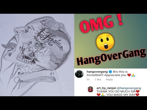 Realistic Drawing of Tom MacDonald ||HangOverGang ||The Rapper - YouTube