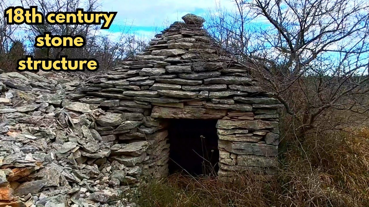 WHAT I FOUND INSIDE this OLD STONE HUT: WOODEN HANDICRAFT - YouTube