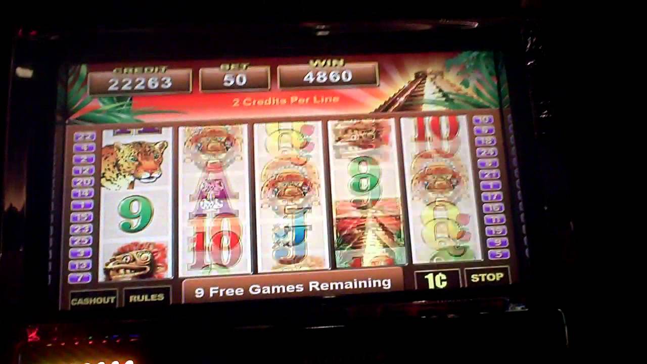 Aztec Fortune Slot Machine Bonus - YouTube