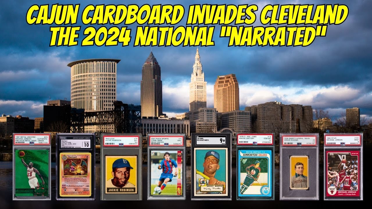 The Sights & Sounds of the 2024 National Sports Card Convention - YouTube