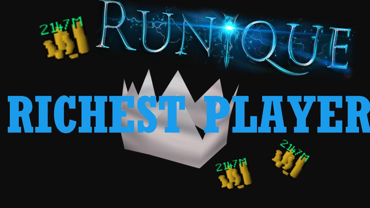 Runique RSPS │ The Richest Player of Runique !? - YouTube