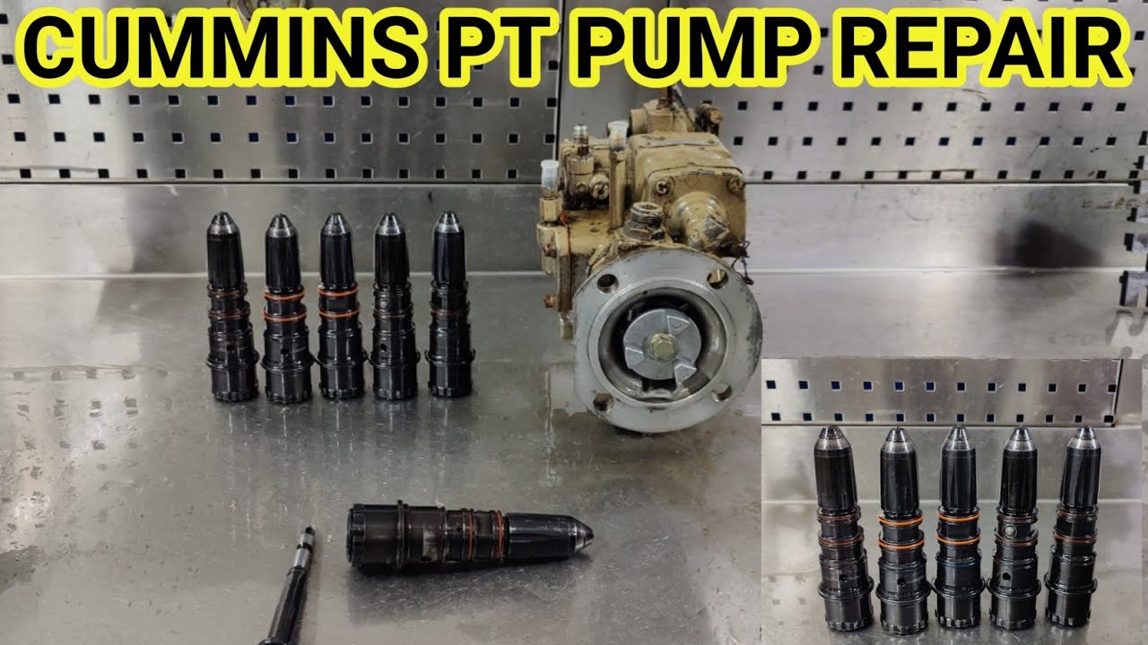 CUMMINS PT PUMP REPAIR ! CUMMINS PT PUMP DISMANTLING ! CUMMINS PT PUMP ...