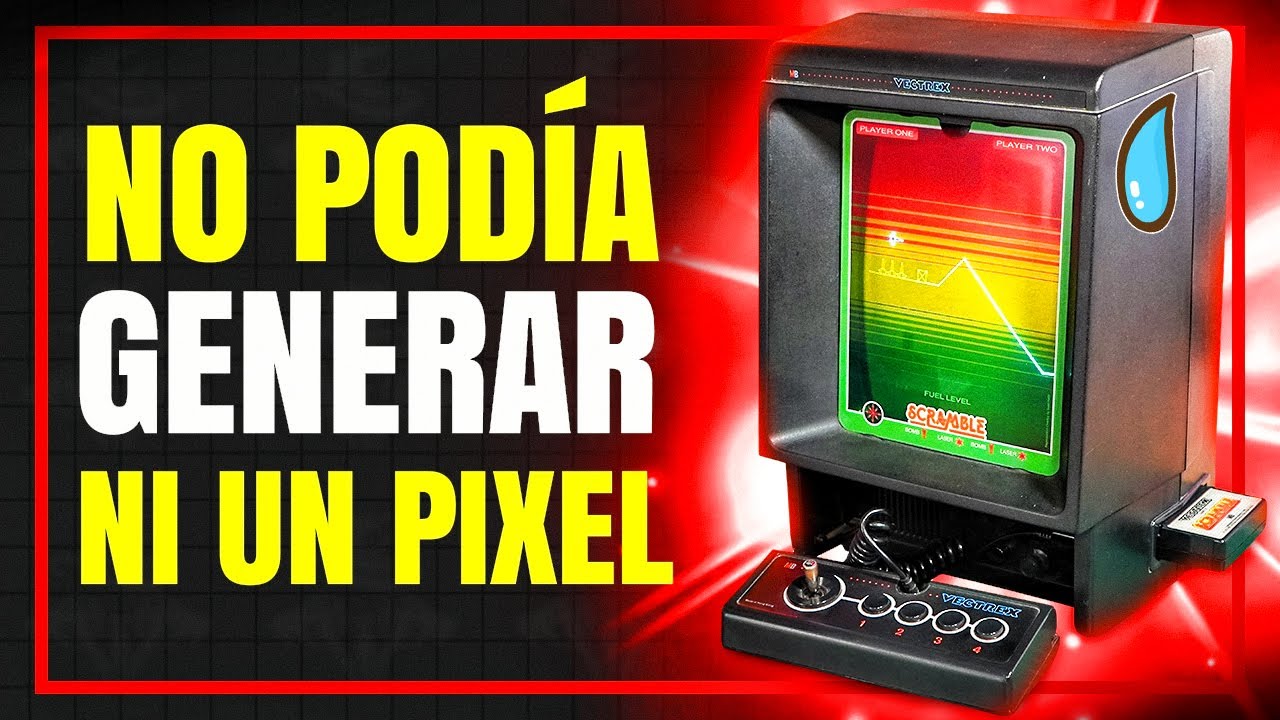 COMO ERA la CONSOLA que NO Podía generar ni un solo PIXEL - VECTREX ...