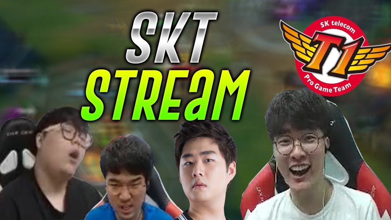 SKT MEJORES MOMENTOS EN STREAM | Skt T1 Highlights stream funny moments ...