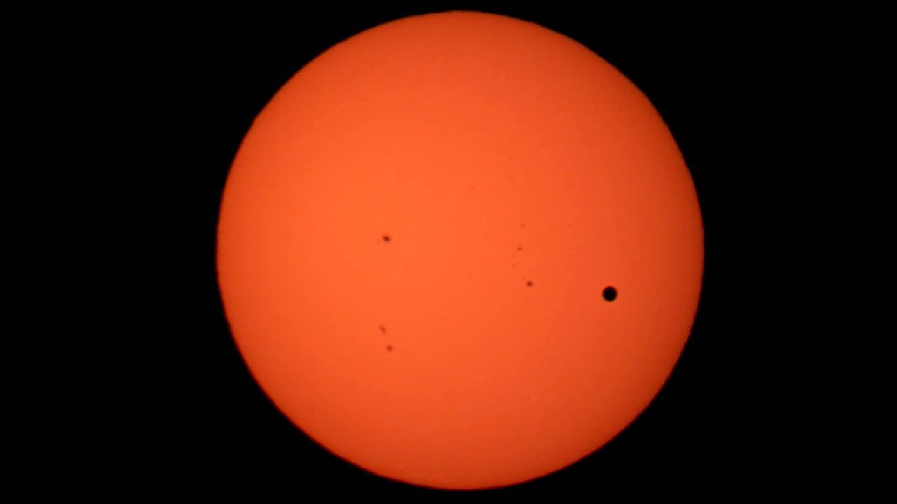 Venus Transit Time-Lapse Through Telescope!! 6/5/12 - YouTube