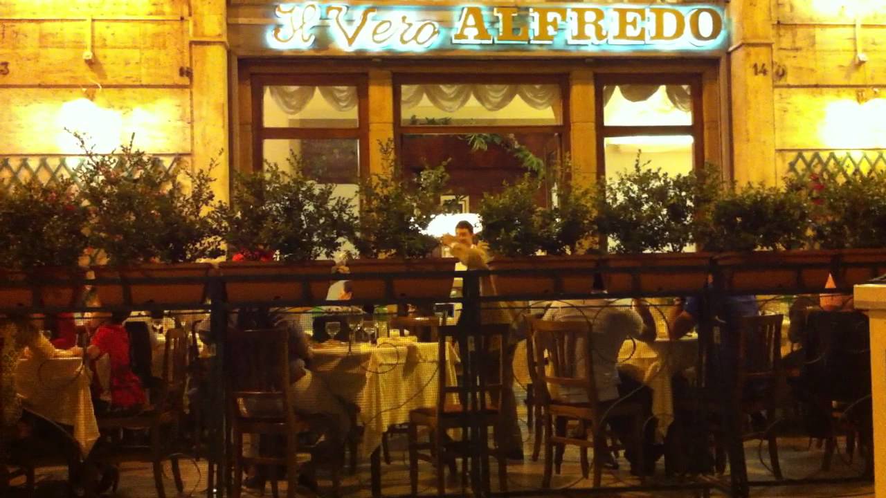 Il Vero Alfredo, Roma Italia - YouTube