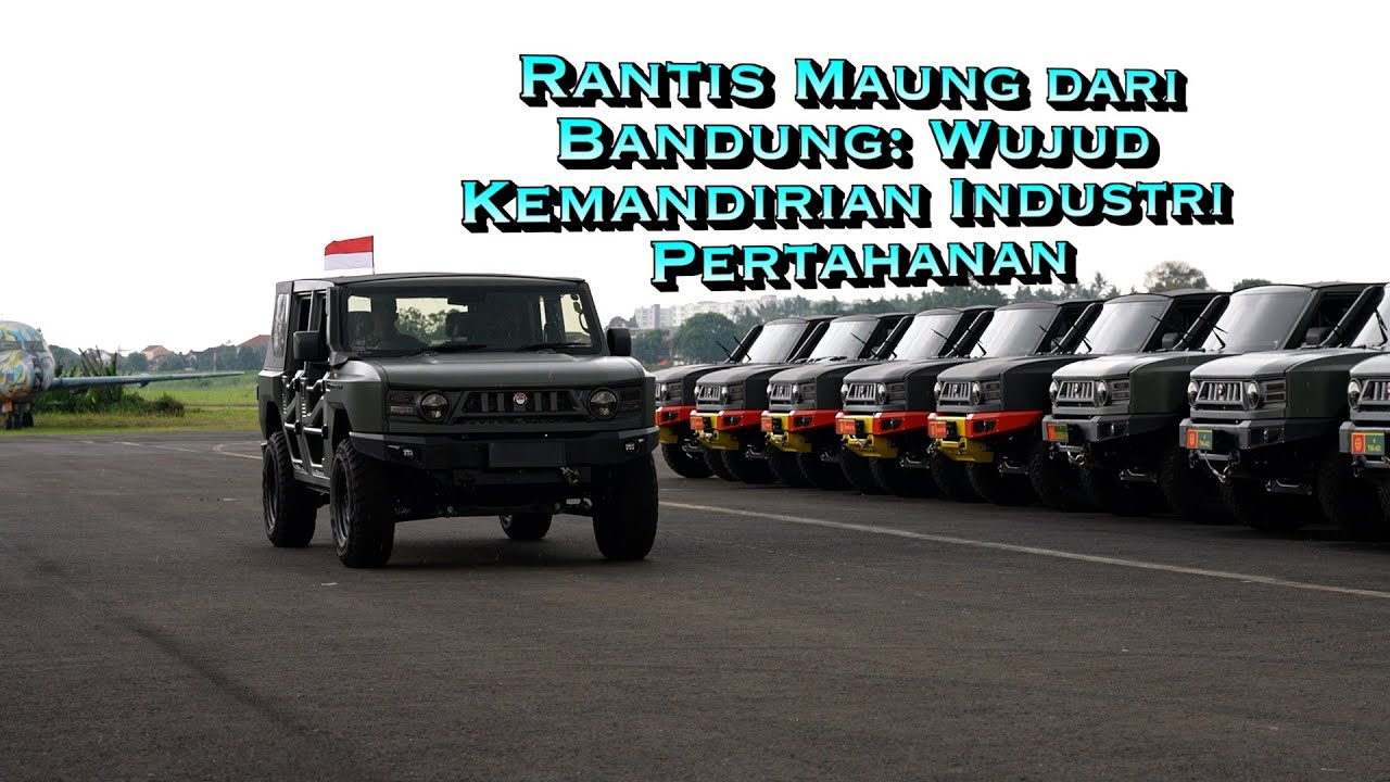 Rantis Maung dari Bandung: Wujud Kemandirian Industri Pertahanan - YouTube