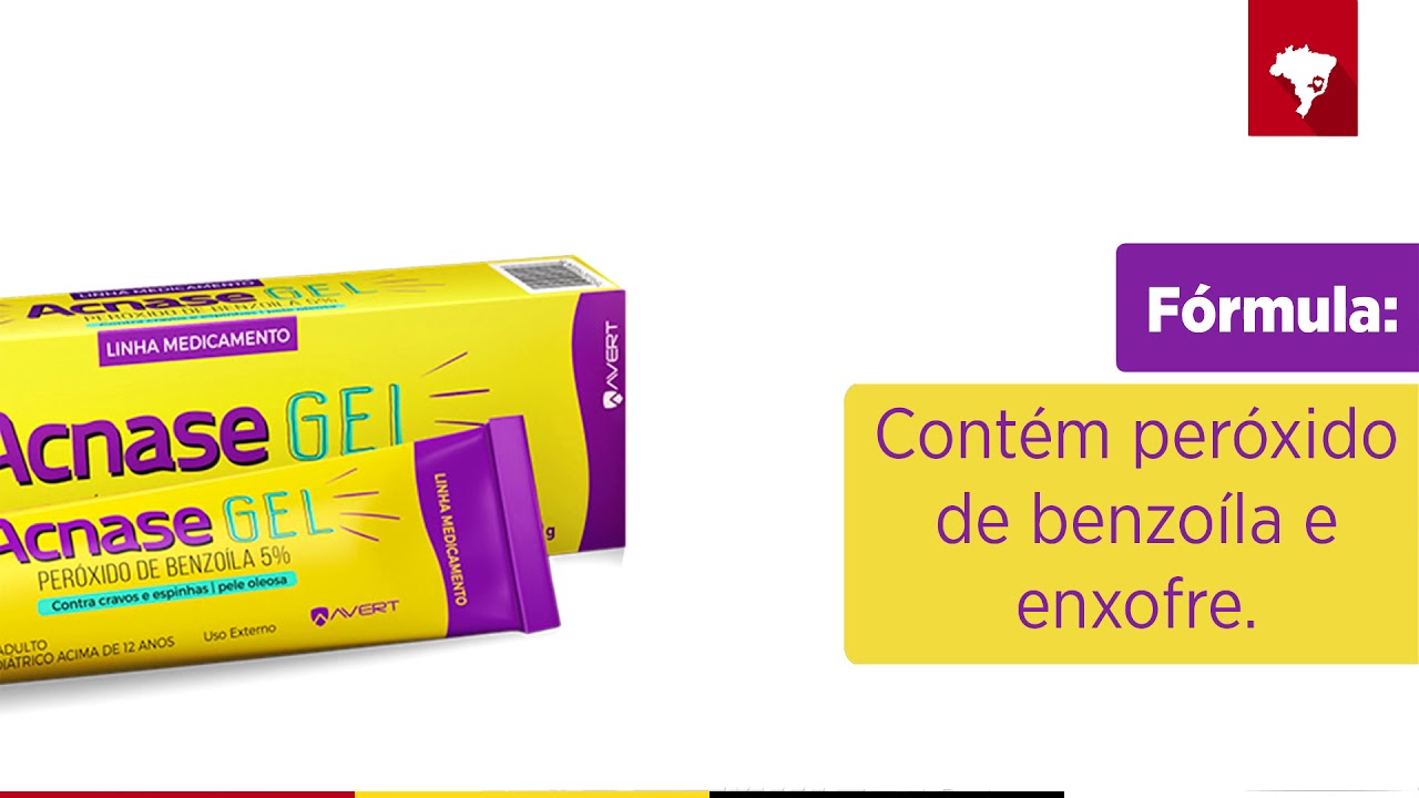 Acnase Gel Com 20g | Drogaria Minas Brasil - YouTube