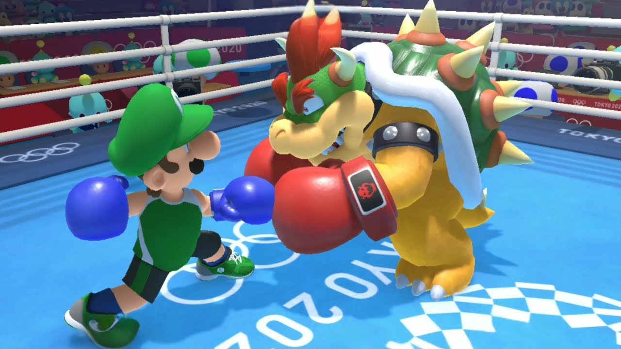 Boxing : Mario & Sonic At The Olympic Games Tokyo 2020 ( DK Luigi Sonic ...