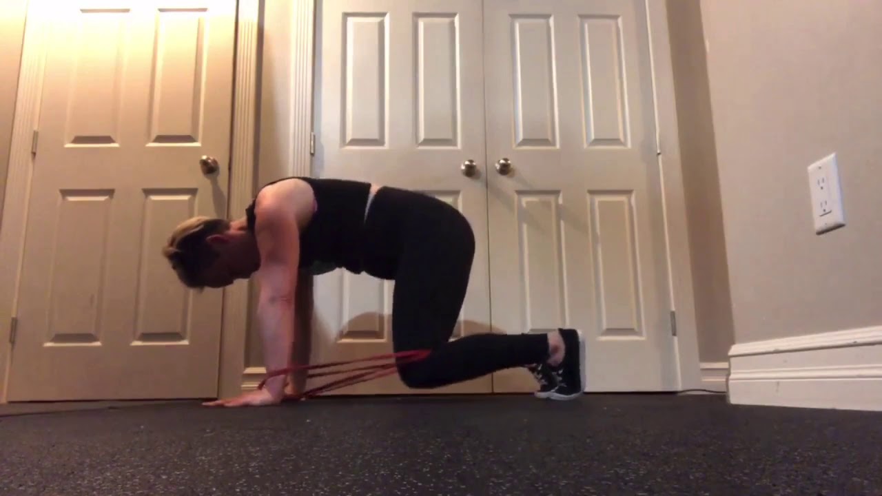 Banded Leg Extensions - YouTube