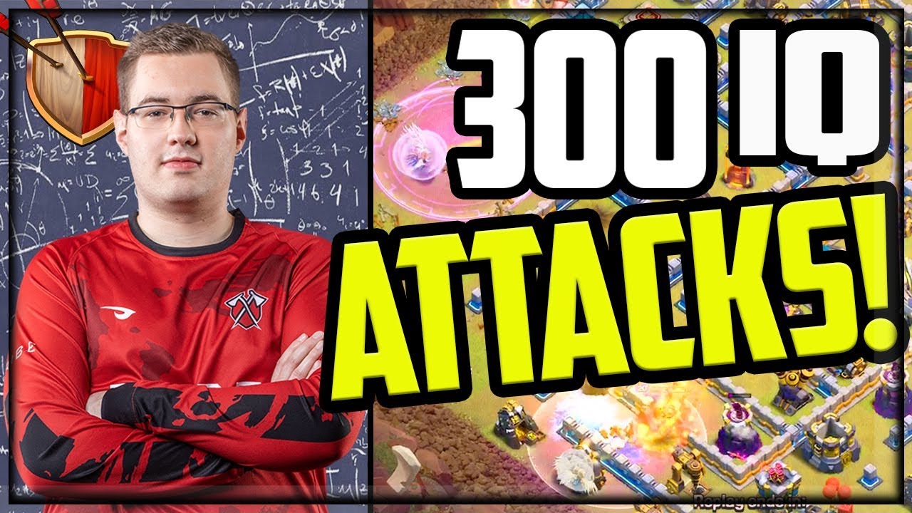 INSANE Strategy! 300 IQ Attacks in Clash of Clans - YouTube