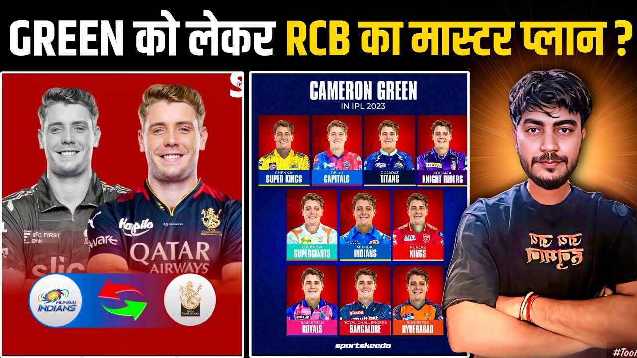 Cameron Green को लेकर RCB का Master Plane ? RCB Targeted Cameron Green ...