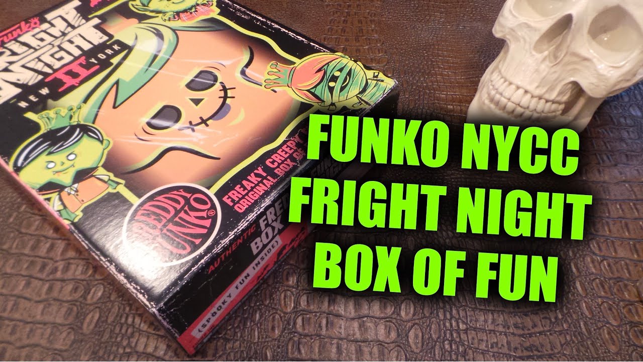 Funko NYCC Fright Night: Box of Fun 2022 - YouTube