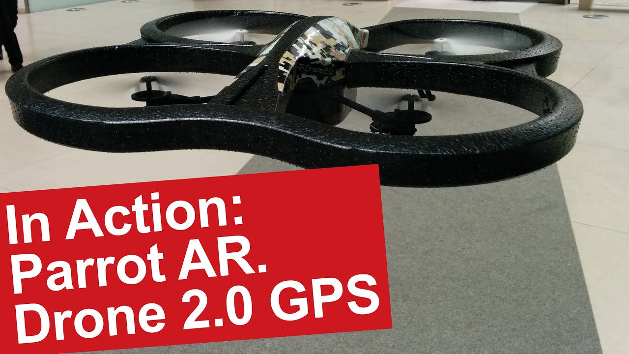 Parrot AR Drone 2.0 GPS Edition HD Video - ACTION! - Quadrocopter ...