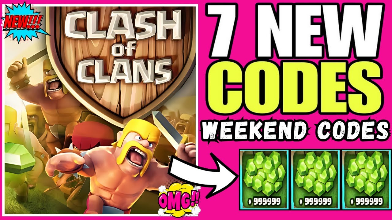 🌟WEEKEND🆕CODES‼️CLASH OF CLANS FEBRUARY CODES | CLASH OF CLANS PROMO CODES | CLASH OF CLAN - YouTube