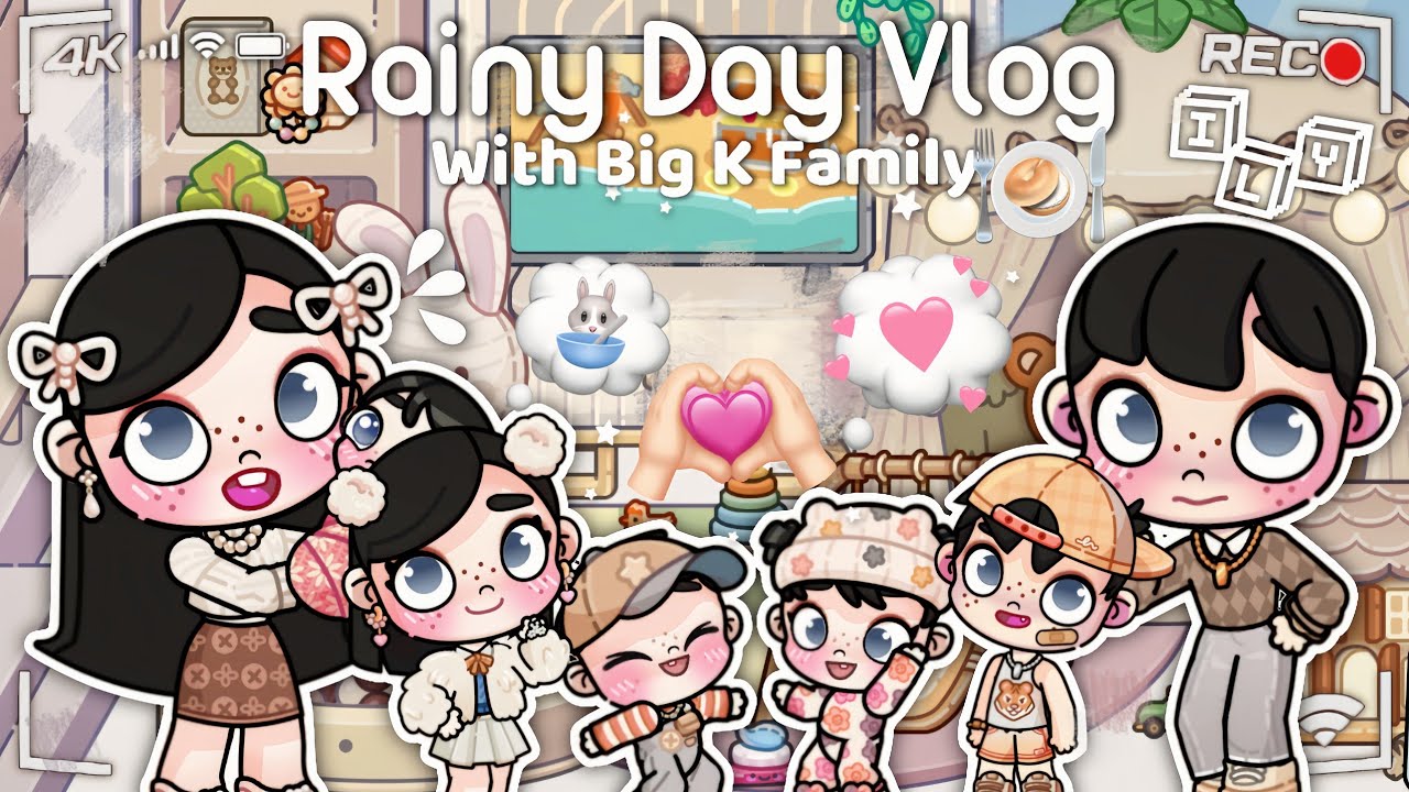 DRAMA AVATAR WORLD || RAINY DAY VLOG WITH BIG K FAMILY || AESTHETIC ...