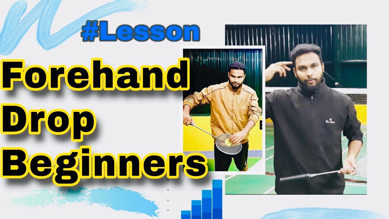 How to play Forehand Drop For Beginners #Badmintontrickstamil # ...
