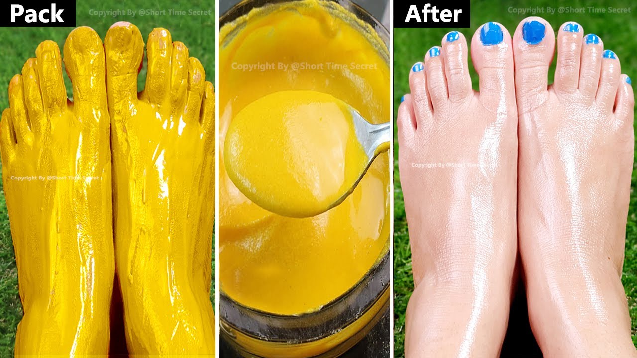 1 Day Challenge - Feet Brightening Pedicure | After 1 Use Get Super ...