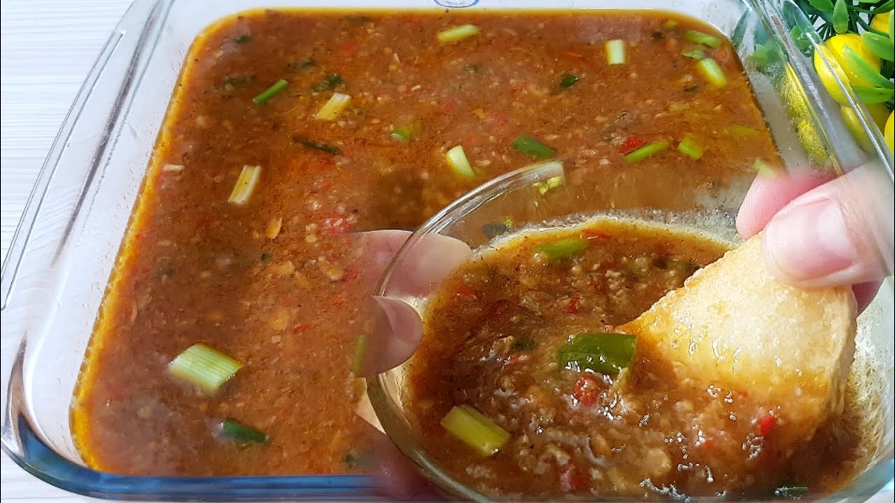 MURAH MERIAH..LARISS bgt kl Buat JUALAN//Resep SAMBAL ONCOM KUAH BANJUR ...
