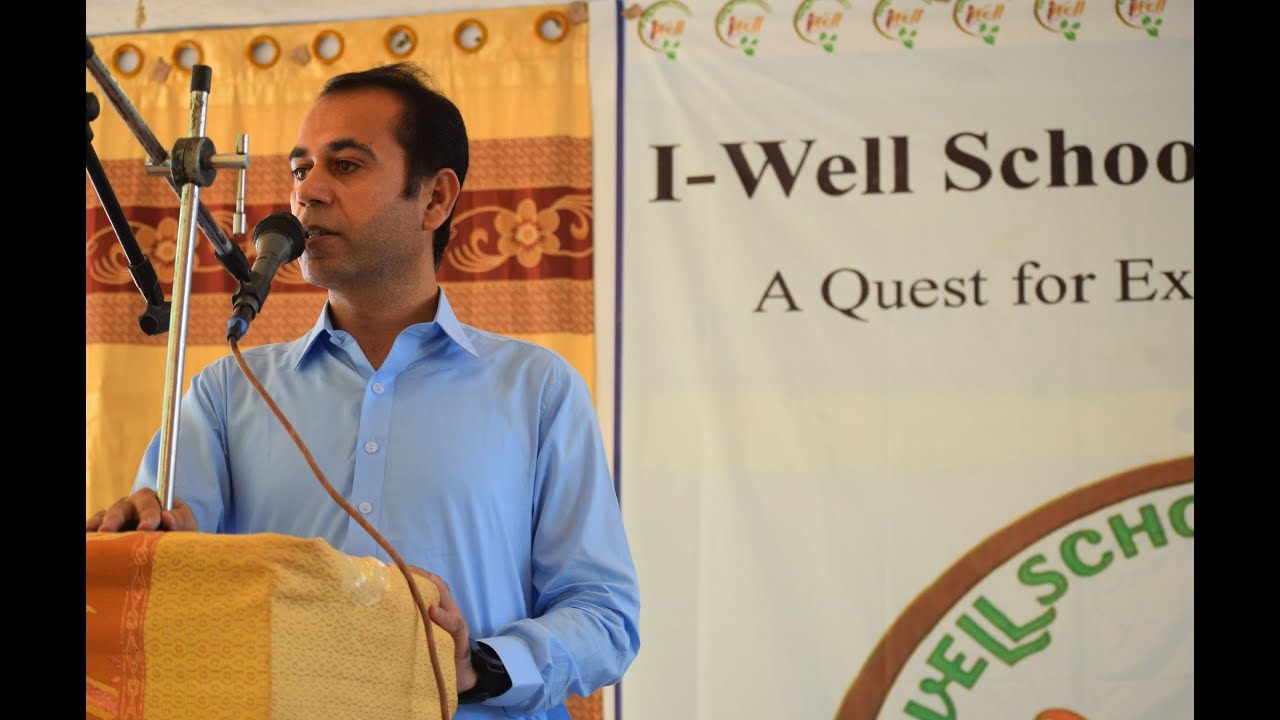Chief guest of the mega event Dr. Riaz Mazar's speech to the students ...