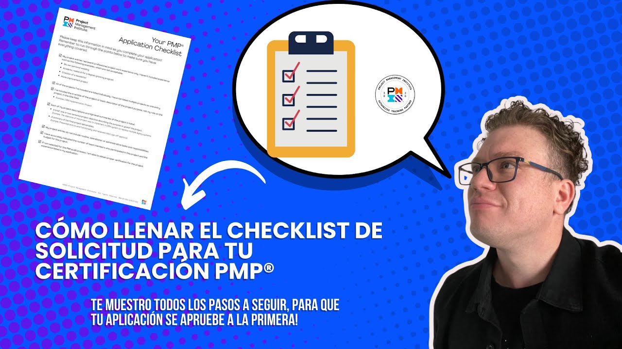 Cómo llenar el checklist de solicitud para certificación PMP_El PMI lo ...