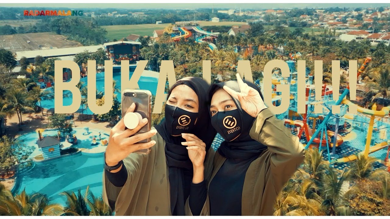 Re-Opening Hawaii Waterpark Malang - YouTube