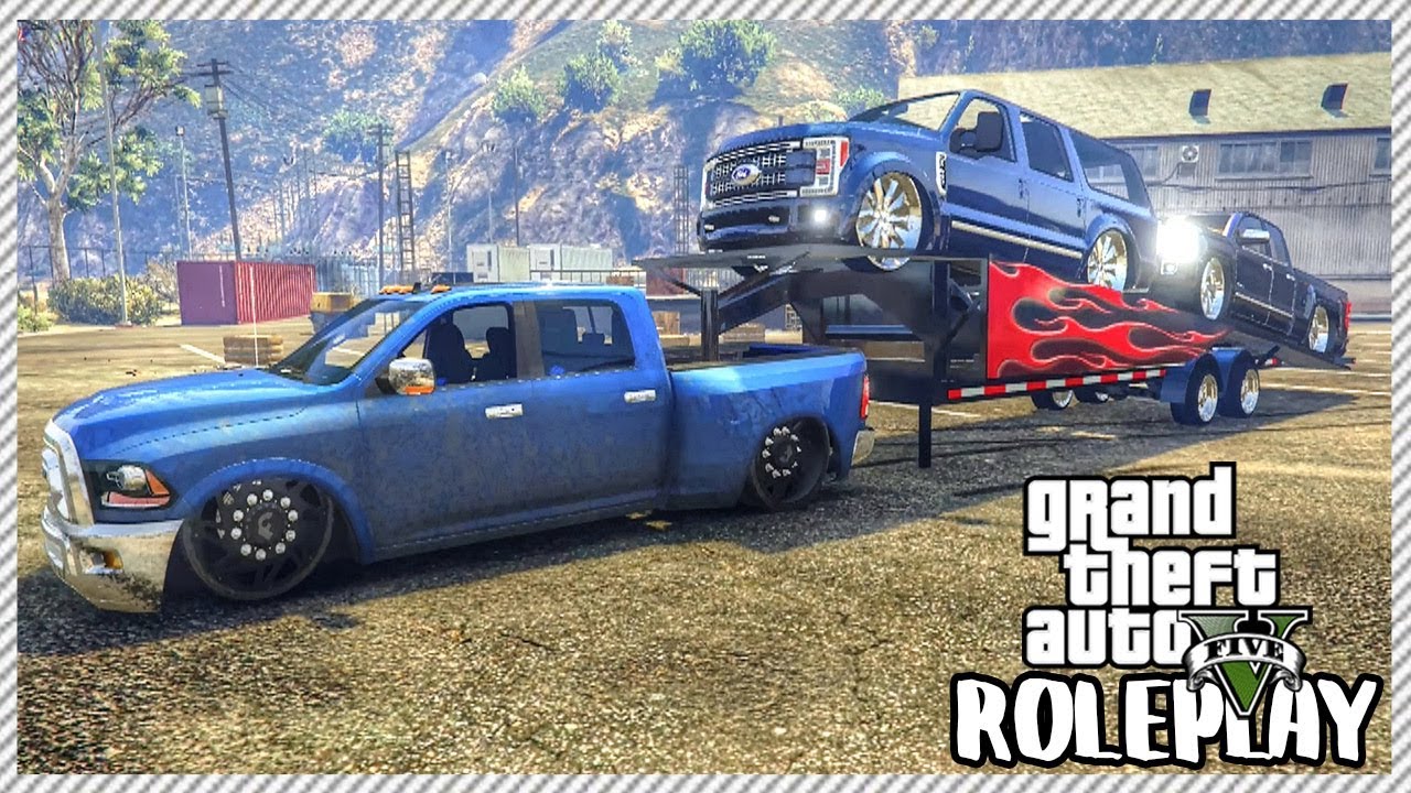 GTA 5 ROLEPLAY - New Exclusive & Custom Truck Delivery | Ep. 342 Civ ...