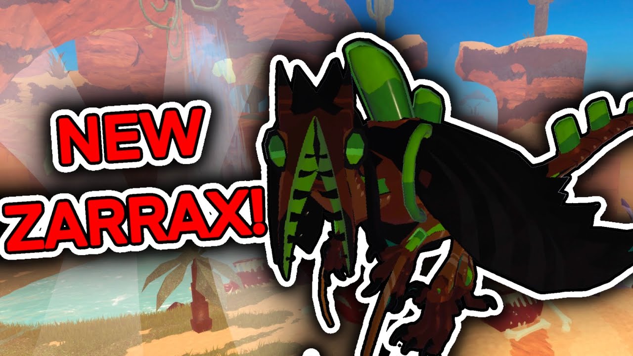 Zarrax showcase | New monthly creature | Creatures of Sonaria - YouTube