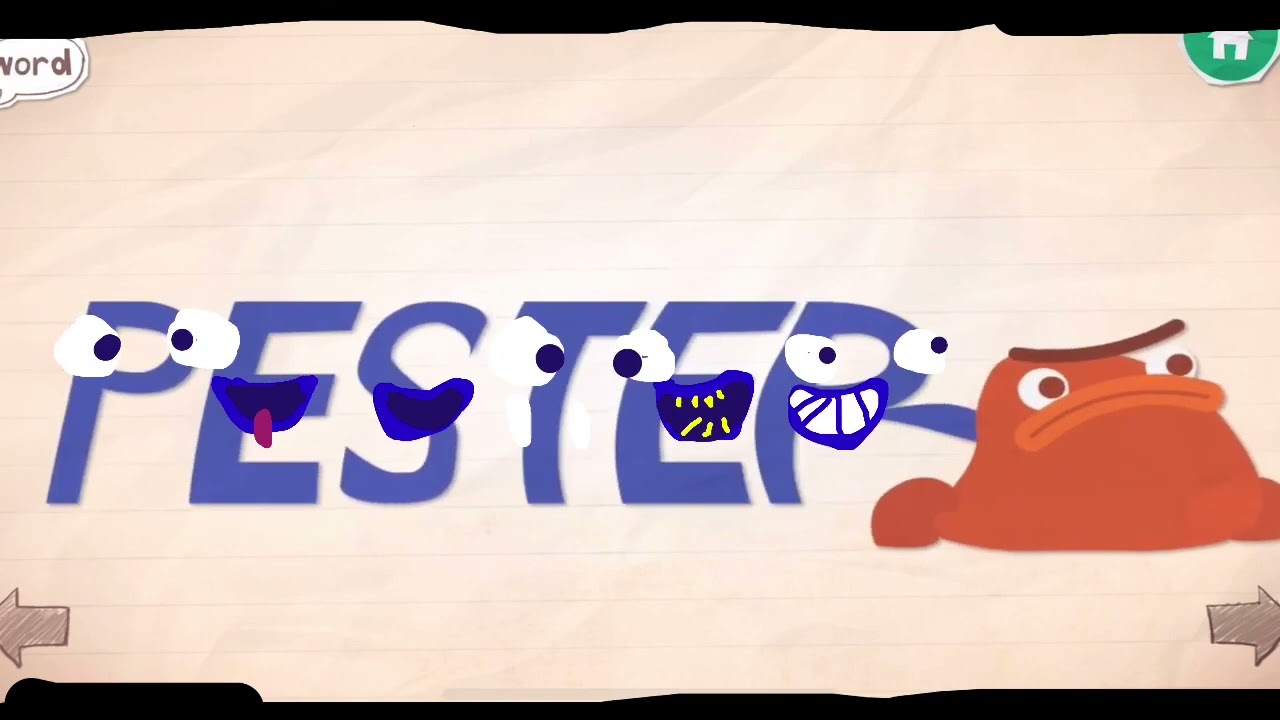 Endless alphabet pester instrumental - YouTube