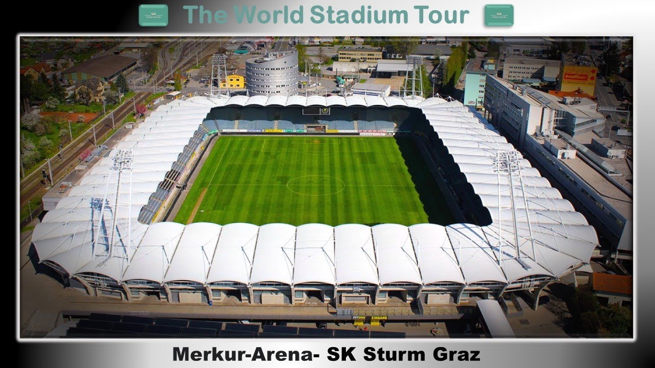 Merkur Arena - SK Sturm Graz - The World Stadium Tour - YouTube