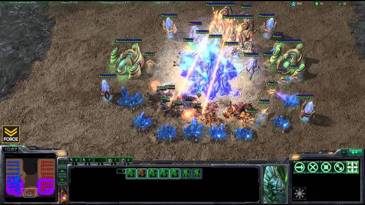 StarCraft 2 - Like A Boss: Infestor Expansion Harass with Infested ...