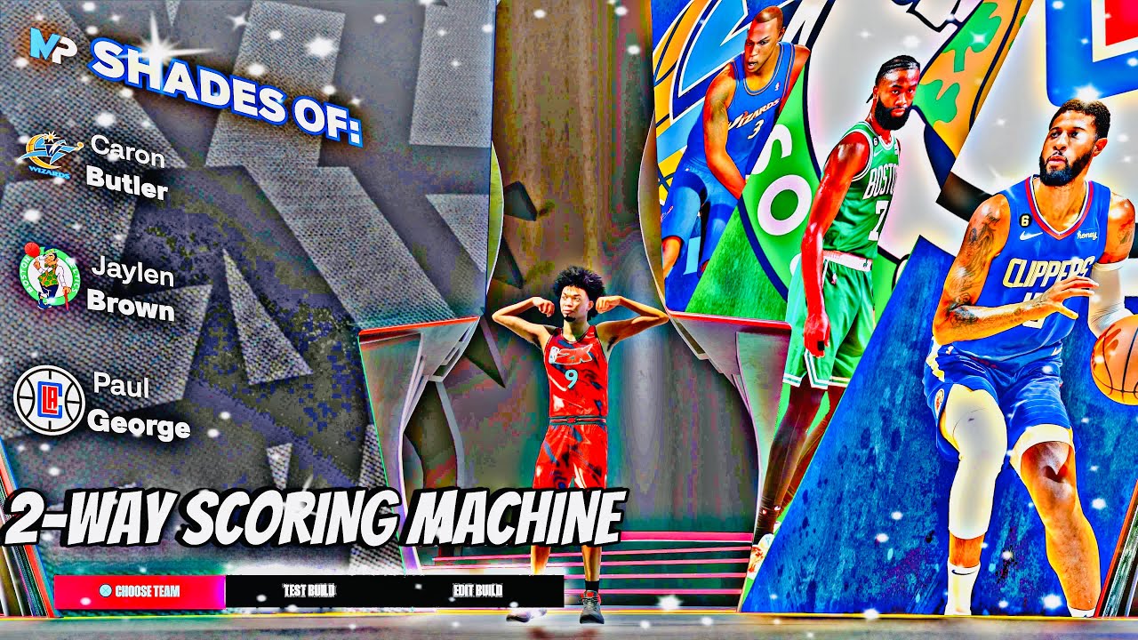 THIS EXTREMELY UNSTOPPABLE 2-WAY SCORING MACHINE JAYLEN BROWN BUILD IS ...