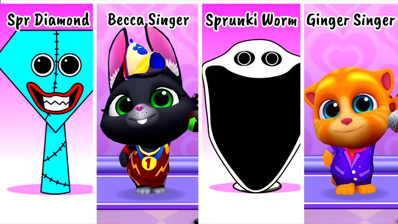 Who Will Prevail: Sprunki Diamond Sprunki Worm Vs Becca Ginger Singer ...
