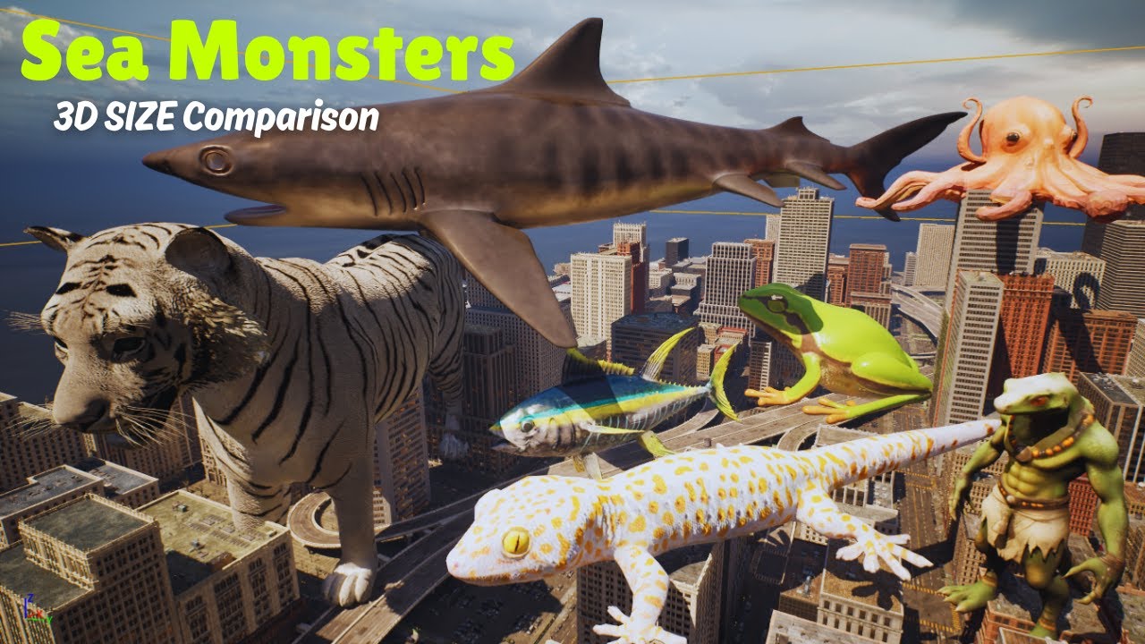 🦑 Terrifying Deep Sea Animals! 🐠 Smallest to Largest Ranked! 🌊 Deep Sea ...