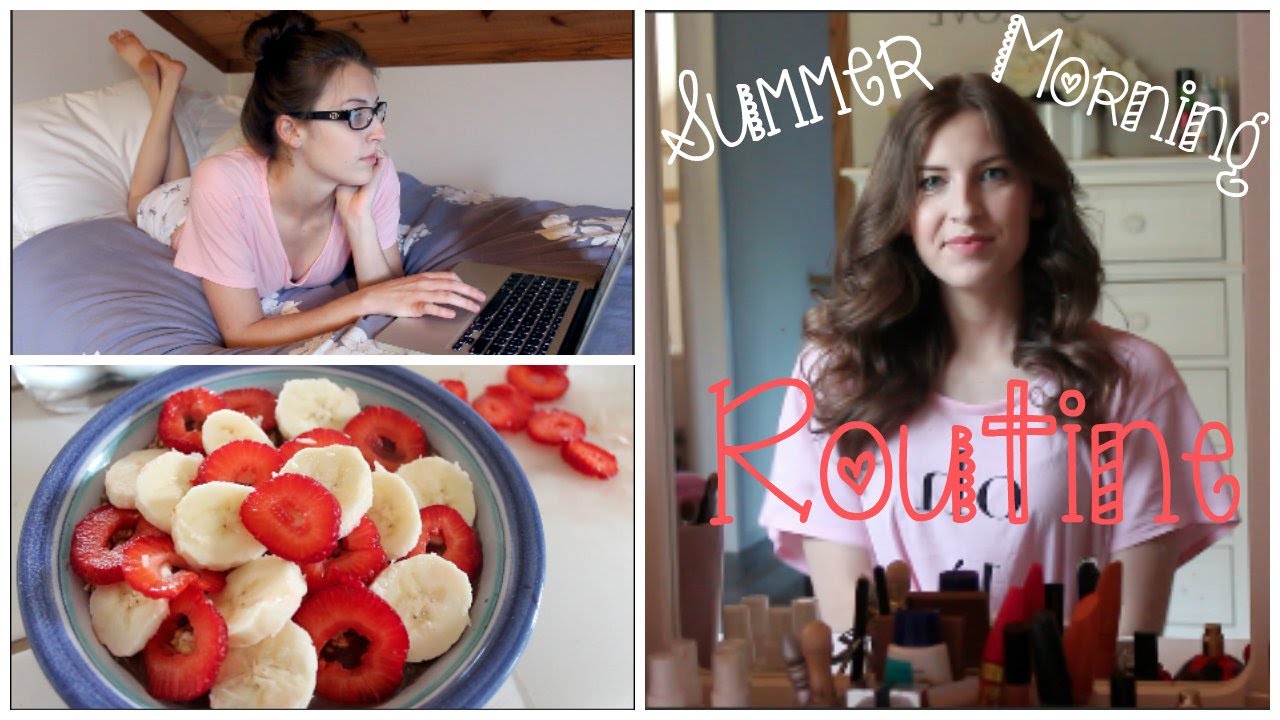 Summer Morning Routine - YouTube