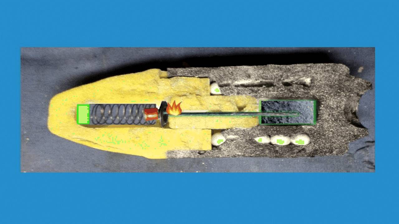 TAG Reaper Round Firing Mechanism Animation - YouTube