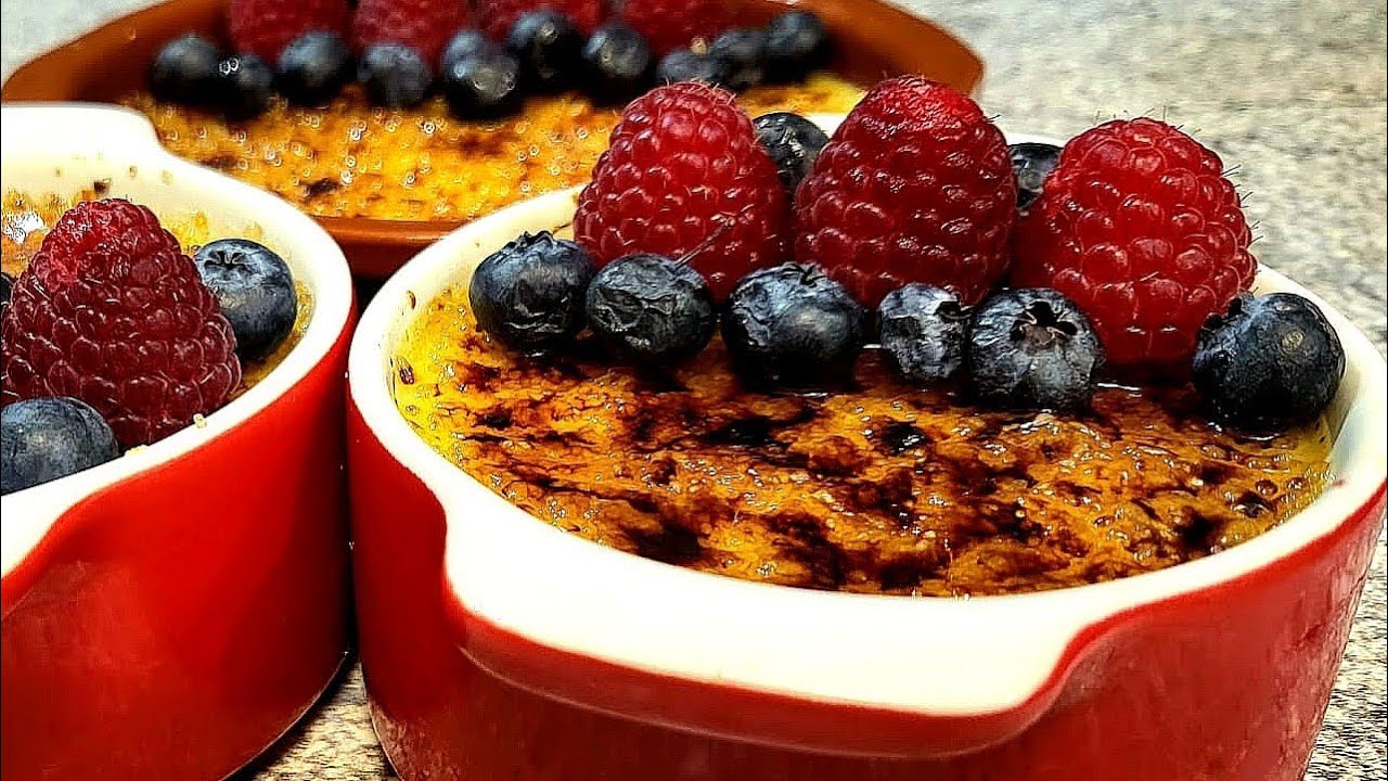 CEA MAI BUNA Cremme Bruleé pe care am mancat-o(Clasic Frantuzesc-cel ...