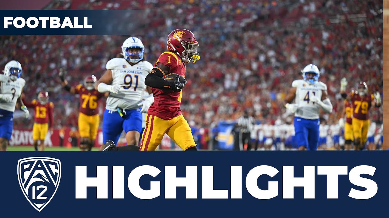 Zachariah Branch Week 0 Highlights | USC vs. San Jose State | 2023 ...
