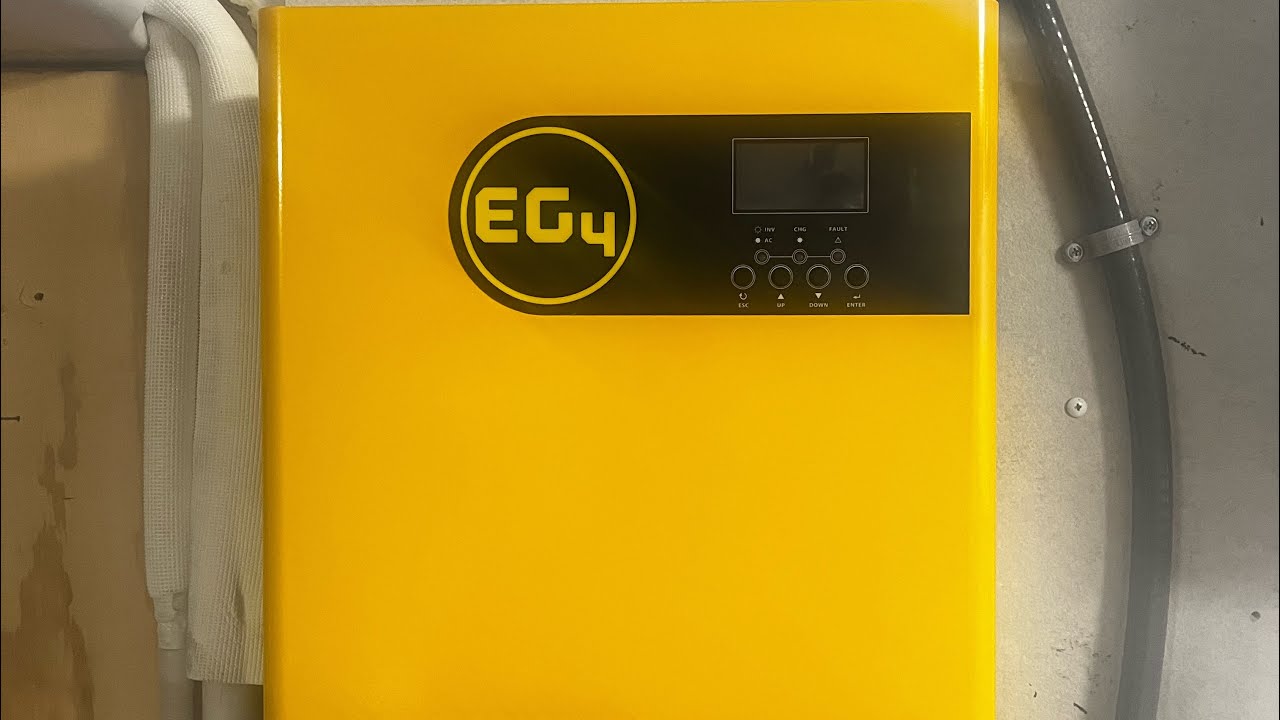 Unboxing EG4 48V-3000EHV off grid inverter w/built in parallel kit ...