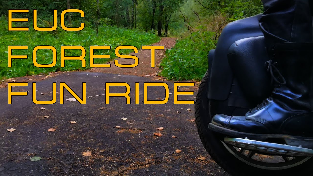 EUC Forest Fun Ride - YouTube